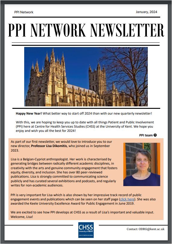 Patients, carers, the public and research - CHSS / Centre for Health ...