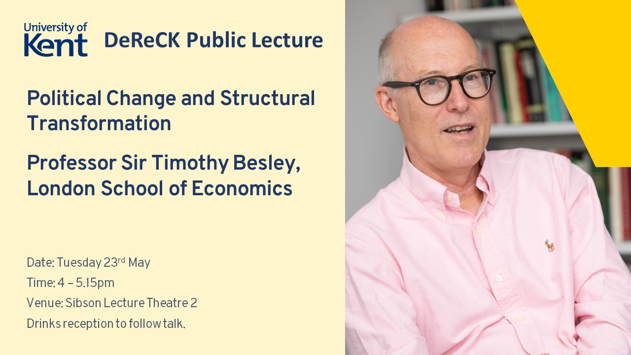 Events - Development Economics Research Centre - Research at Kent